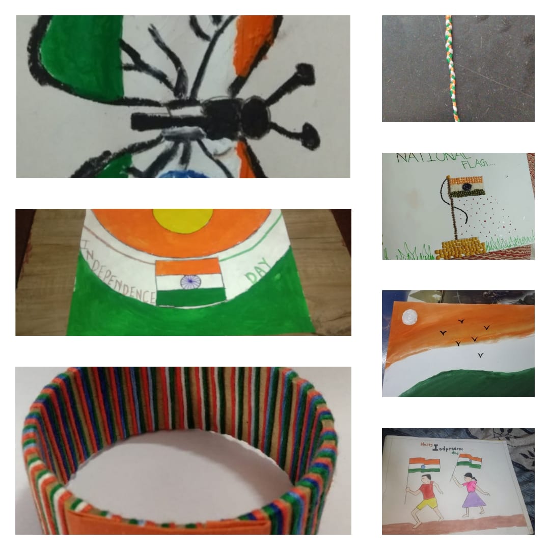 15th August 2020 ART AND CRAFT Activity – Dr. Mar Theophilus School