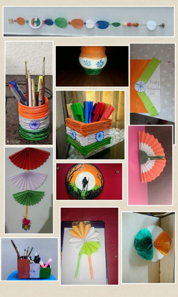 15th August 2020 ART AND CRAFT Activity – Dr. Mar Theophilus School